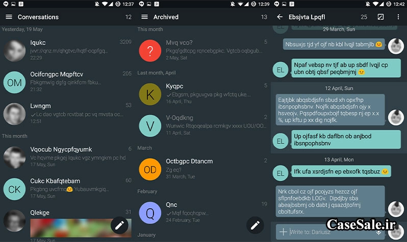 ۱۰ مورد از بهترین برنامه‌های SMS در اندروید